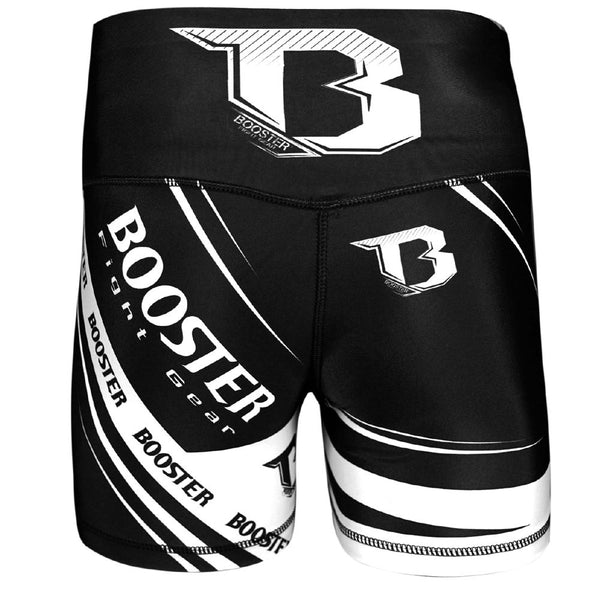 Booster Fight Gear Ladies Vale Tudo BJJ Jiu Jitsu MMA Fight Shorts Bla ...