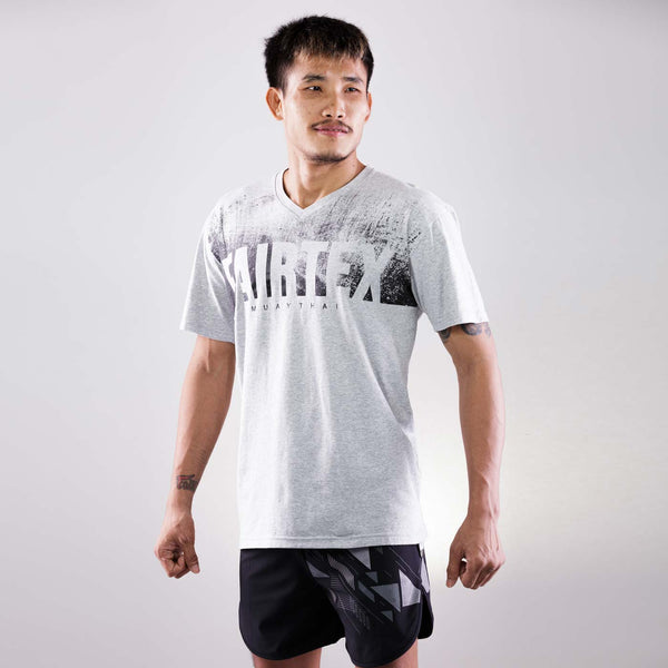 Fairtex Muay Thai Black/Red Striped T-Shirt Canada Edmonton – The ...