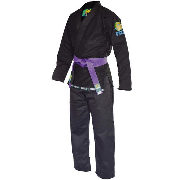 Fuji Sports Adult BJJ Jiu Jitsu Gi Black Canada Edmonton – The Clinch ...