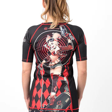 Fusion Fight Gear Bombshells Harley Quinn Ladies Rash Guard Canada ...