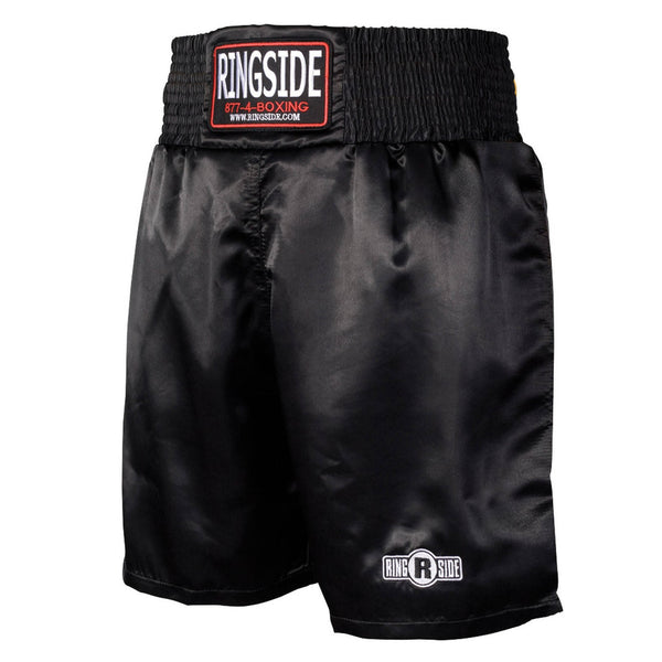 Ringside Boxing Pro-Style Shorts Trunks All Black Canada Edmonton – The ...