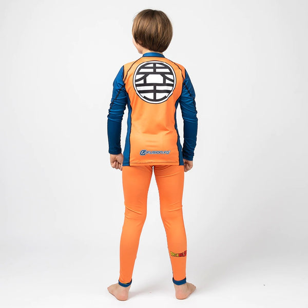 Fusion Fight Gear Dragon Ball Z Goku Kids Rash Guard Rashguard Canada ...