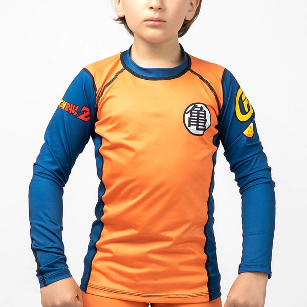 Fusion Fight Gear Dragon Ball Z Goku Kids Rash Guard Rashguard Canada ...